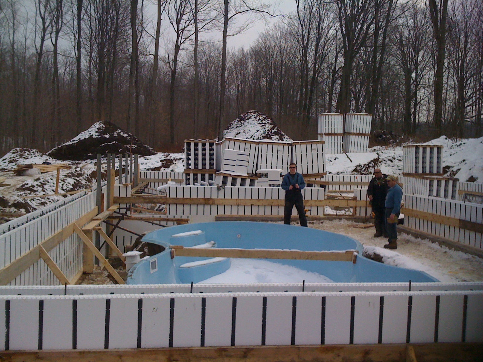 New Build - Indoor Pool - Advanced Staging and Design Group